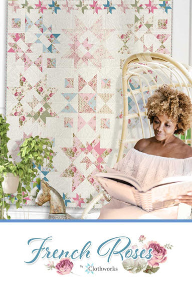 Clothworks - French Roses – Quiltex