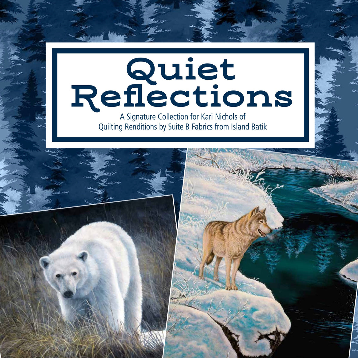 Suite B Fabrics - Quiet Reflections – Quiltex