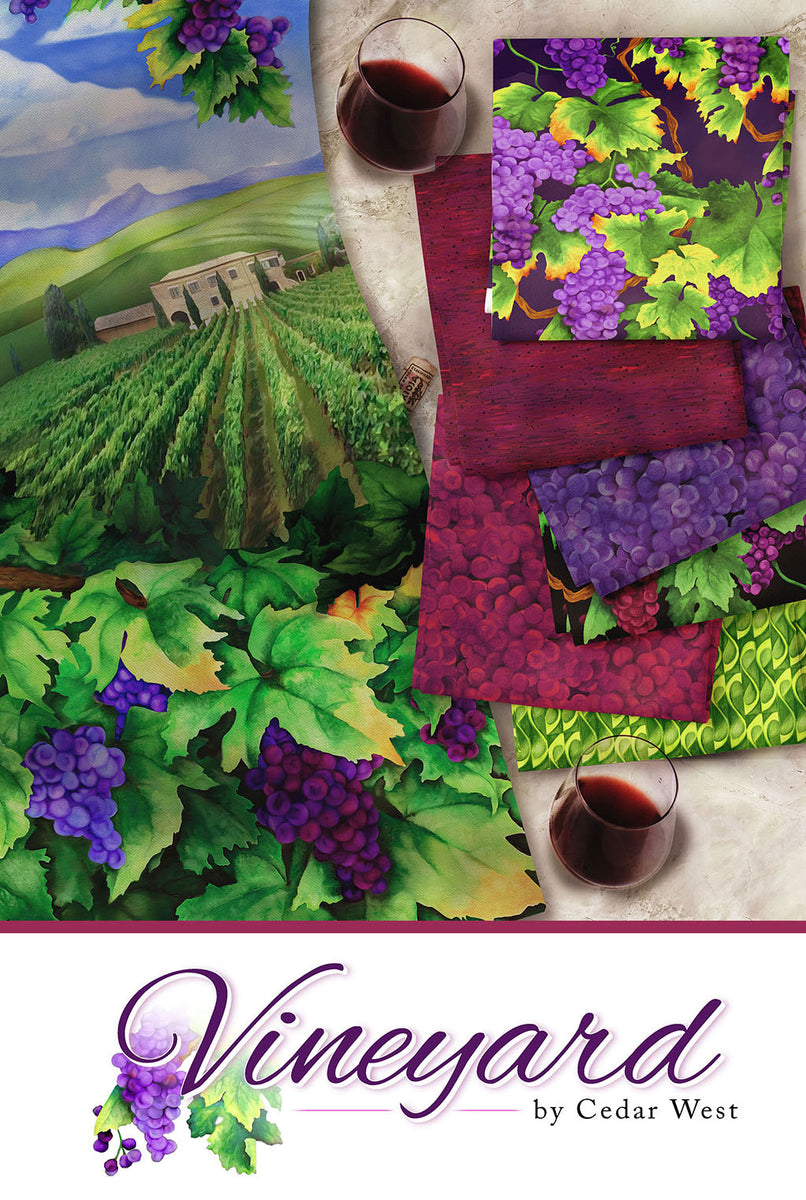 Clothworks - Vineyard – Quiltex