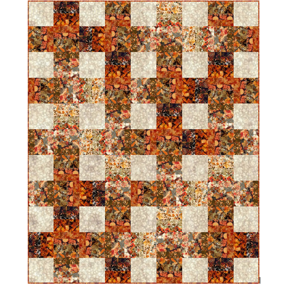 Reflections of Autumn Strippy Weave Quilt Pattern – Quiltex